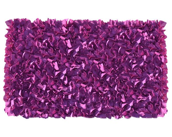 Shaggy Raggy Rug in Plum by Rug Market