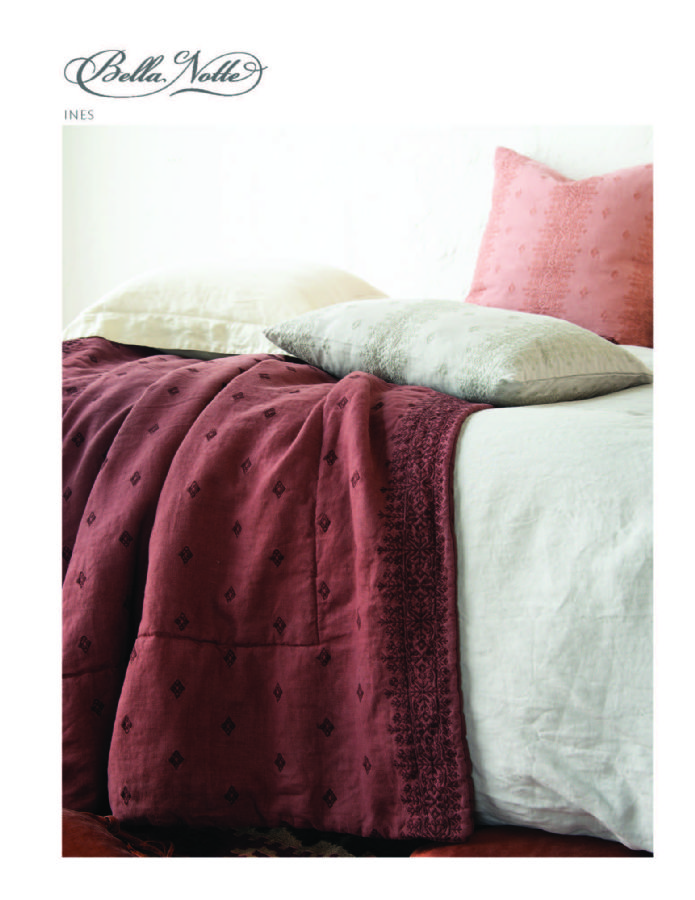 Bella Notte Fabric Collection - Ines by Bella Notte Linens