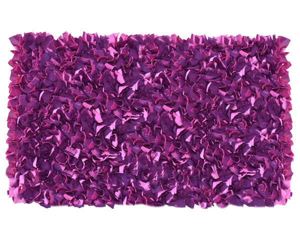 Shaggy Raggy Rug in Plum by Rug Market